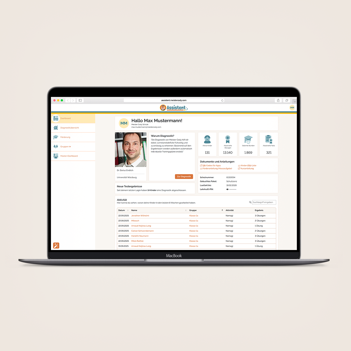 Komplettpaket Grundschule – Meister Cody